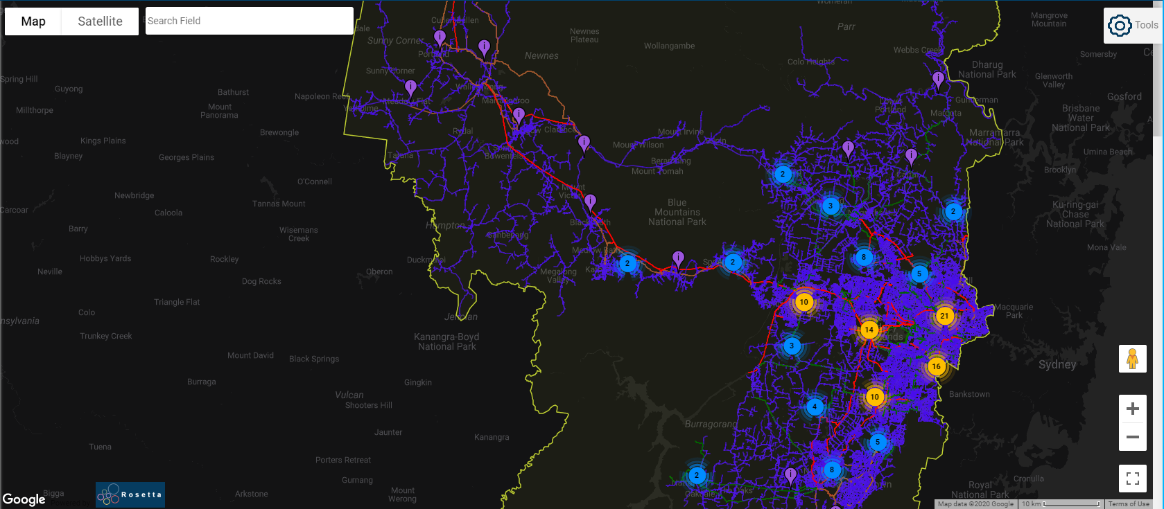 Rosetta – Network Map®