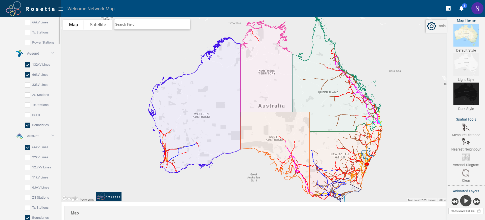 Rosetta – Network Map®